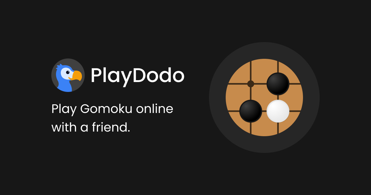 Play Gomoku Online - Five in a Row with Friends